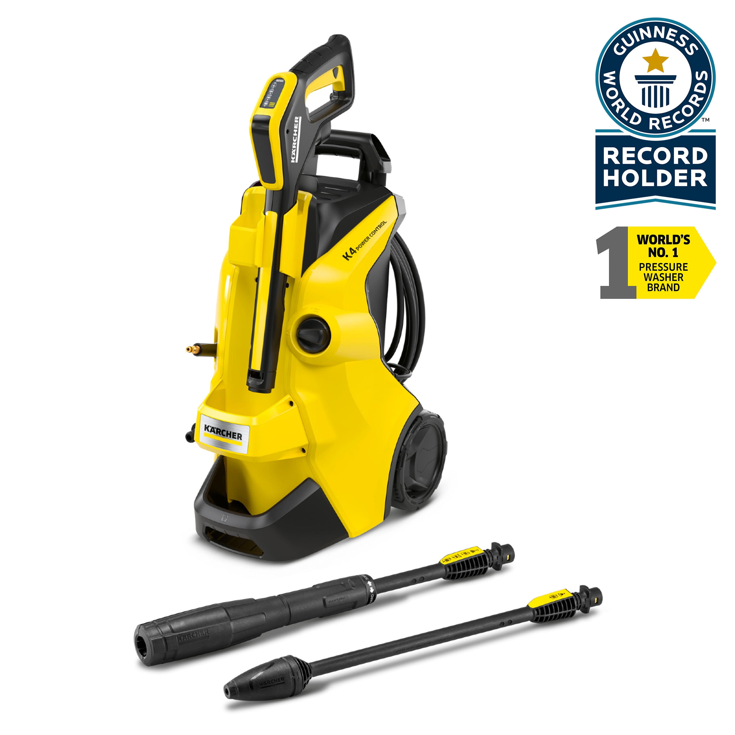 Karcher Pressure Washer, K4 Power Control, 1.55 GPM, 26 ft. Hose, 2 ...