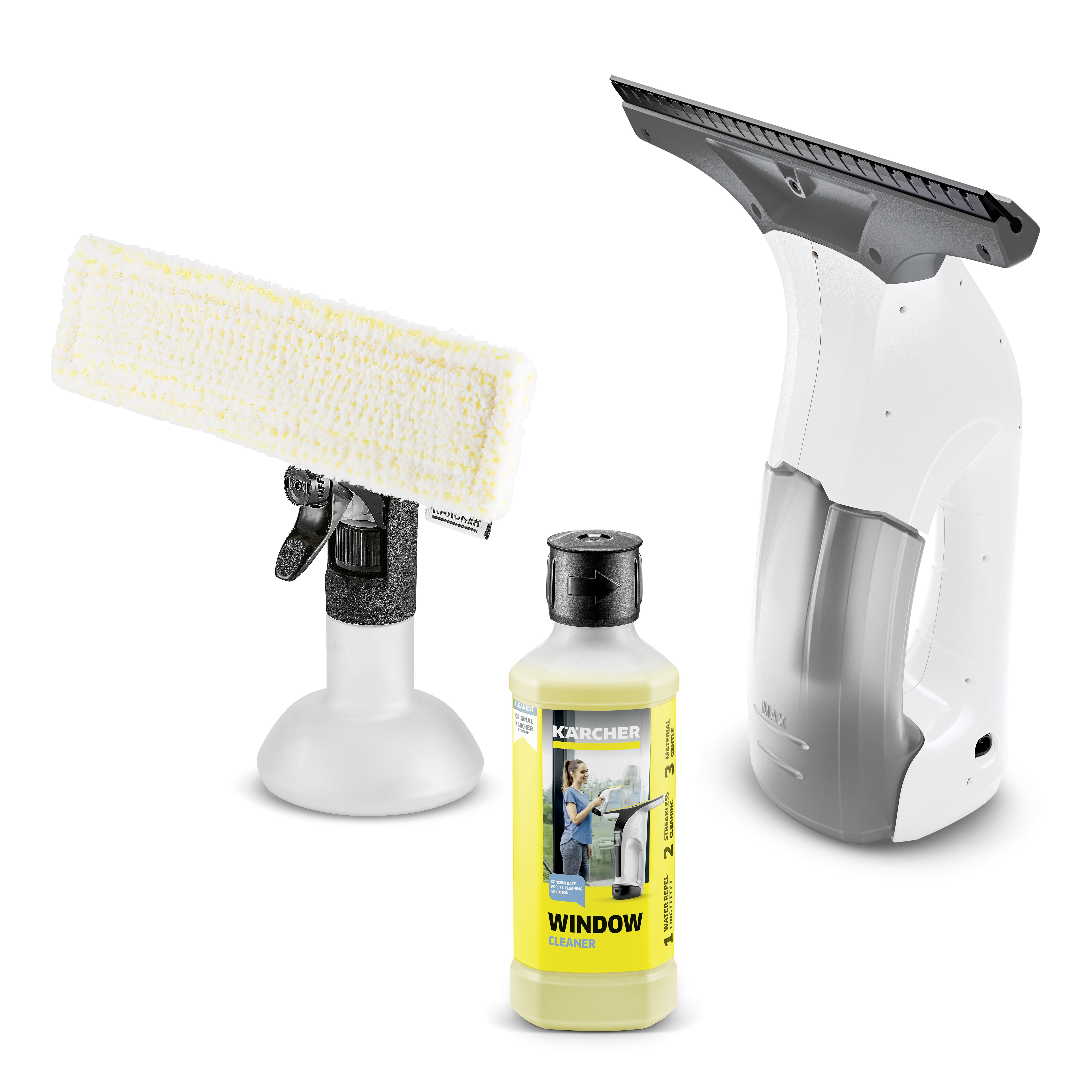 Karcher WV 1 Plus Electric Window Vacuum, for Windows, Showers, Mirrors ...