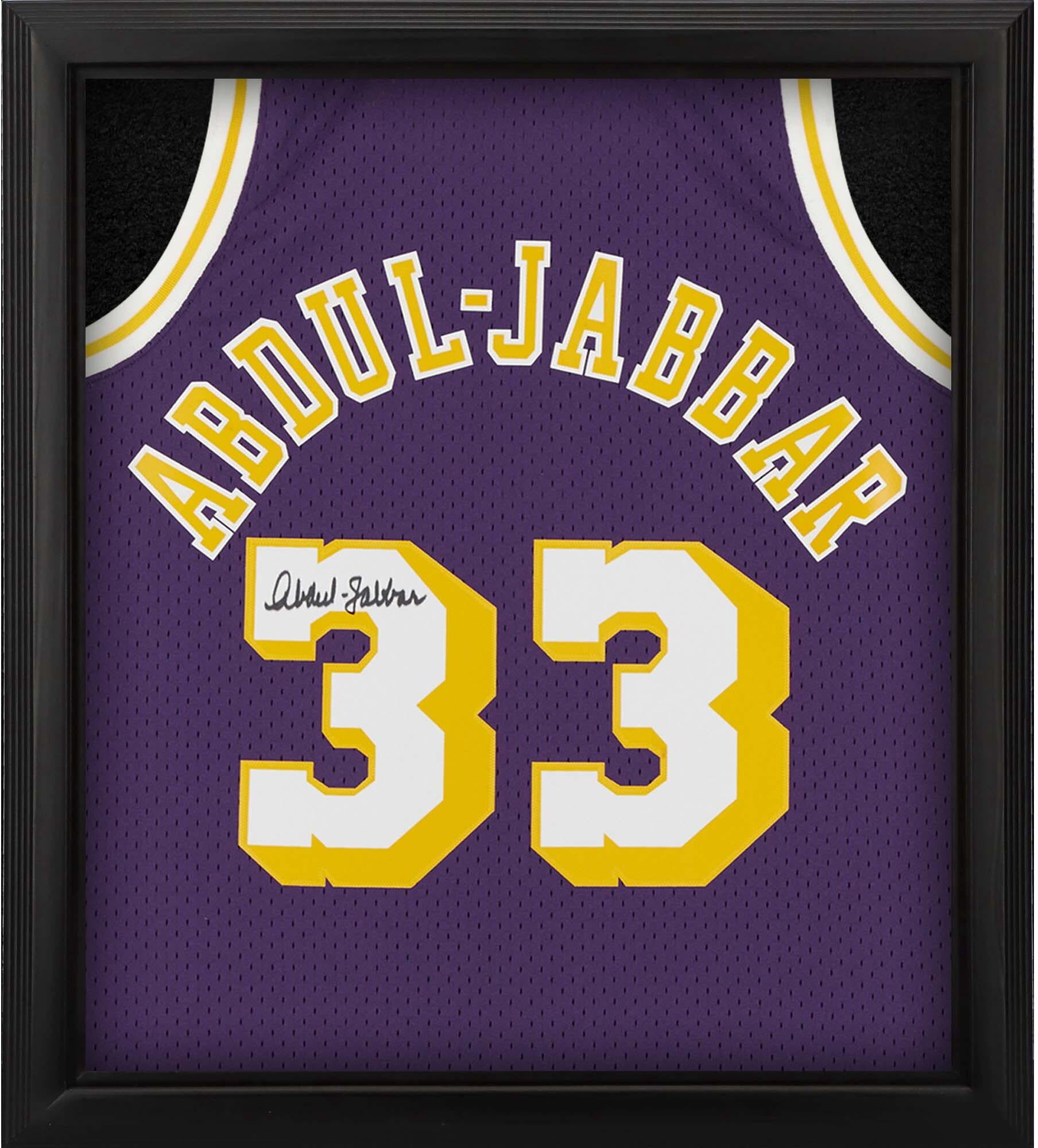 Kareem Abdul-Jabbar Los Angeles Lakers Framed Autographed Mitchell ...