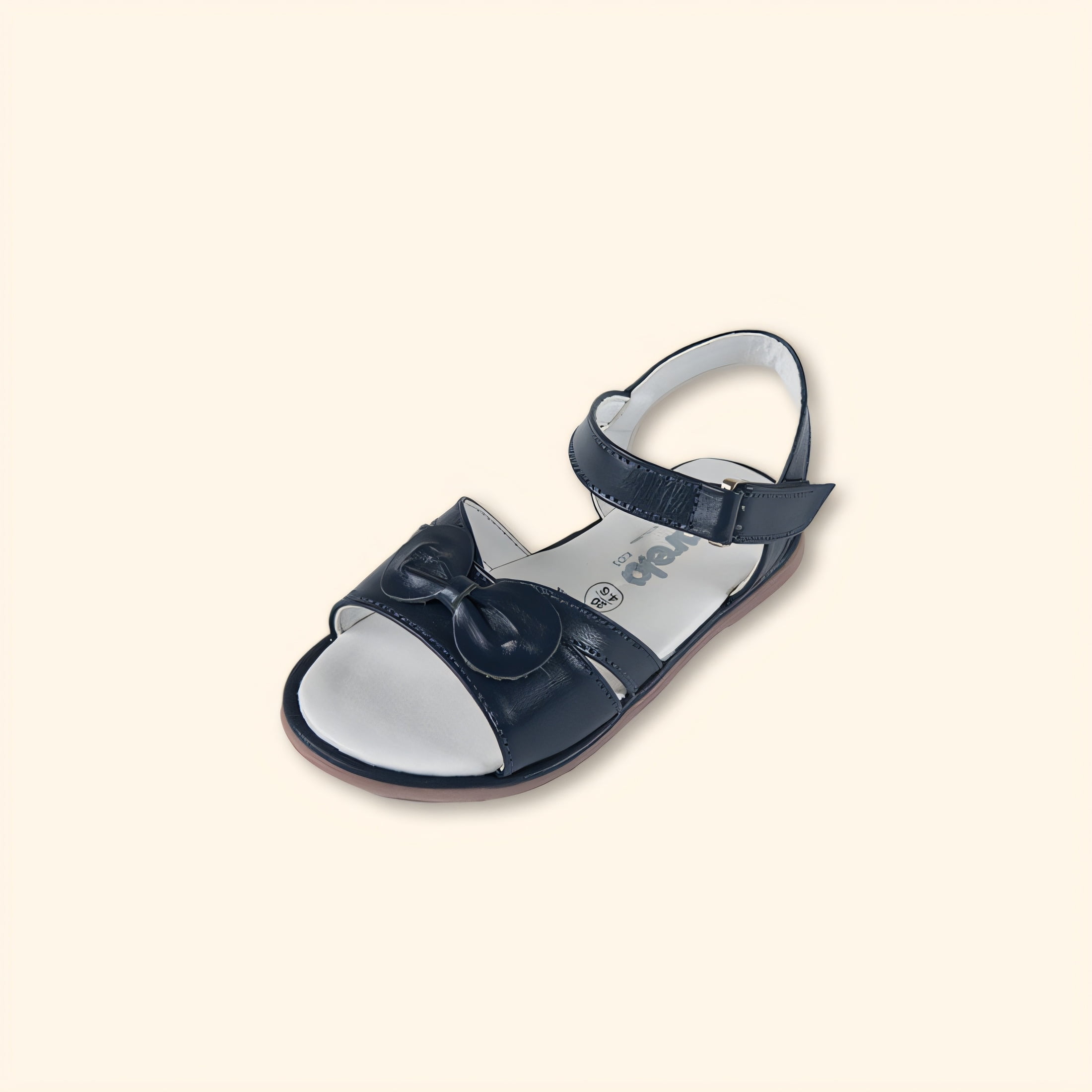 Karela Kids Big Bow Sandal - Size 8, Navy - Walmart.com