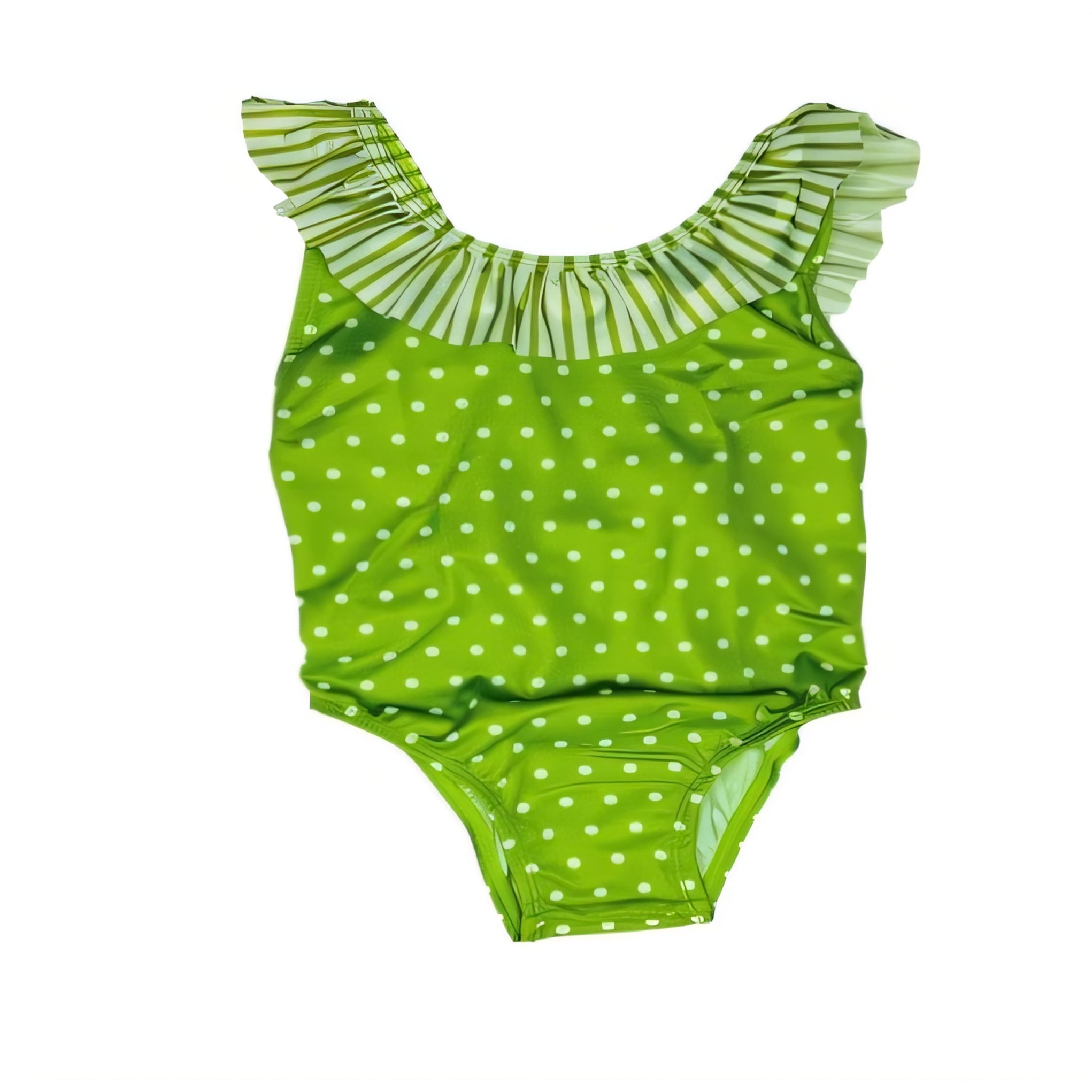 Karela Kids Green Star Fish One Piece Baby Girl Swimsuit - 4 Years ...