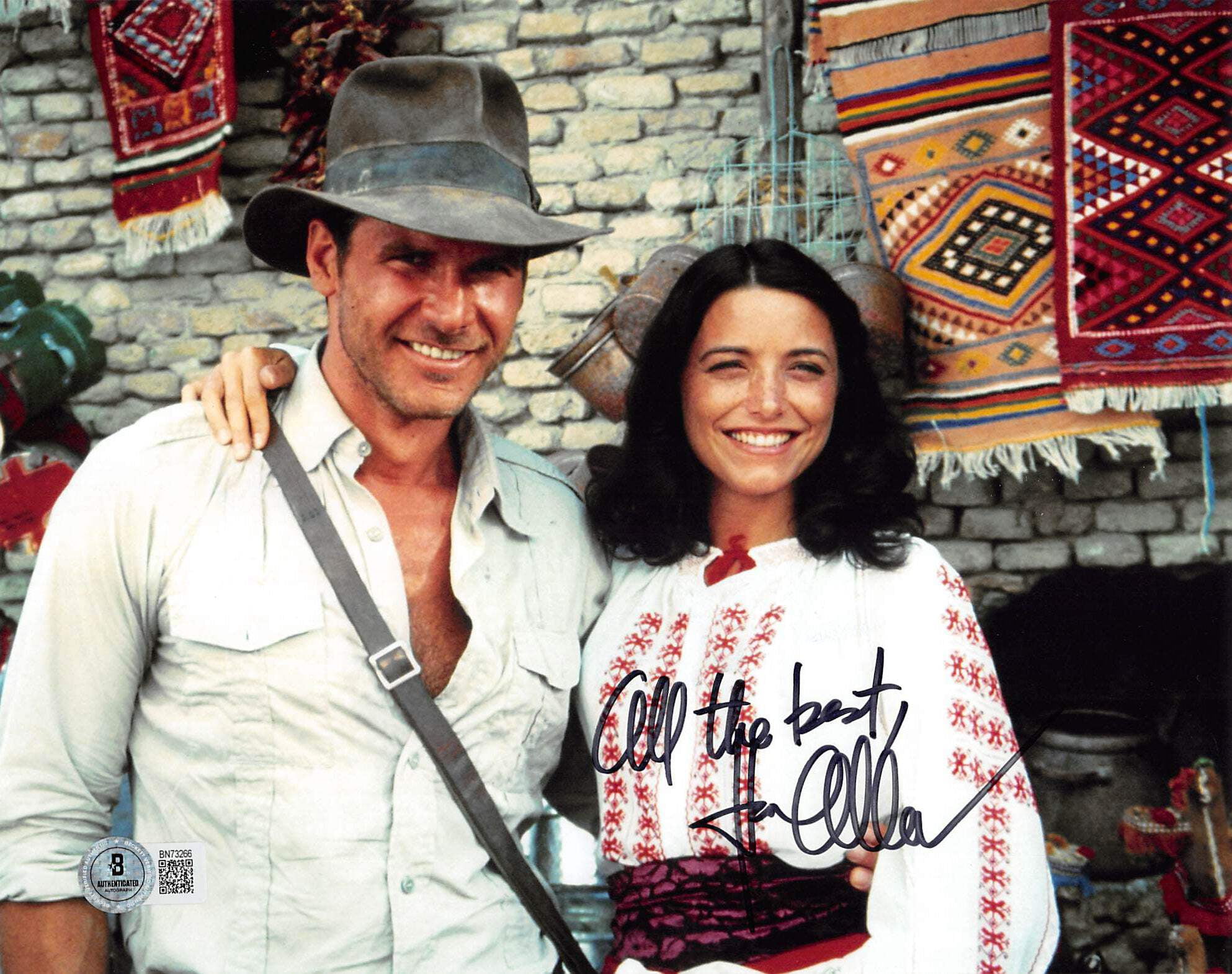Karen Allen Indiana Jones "All The Best" Signed 8x10 Horizontal Photo ...