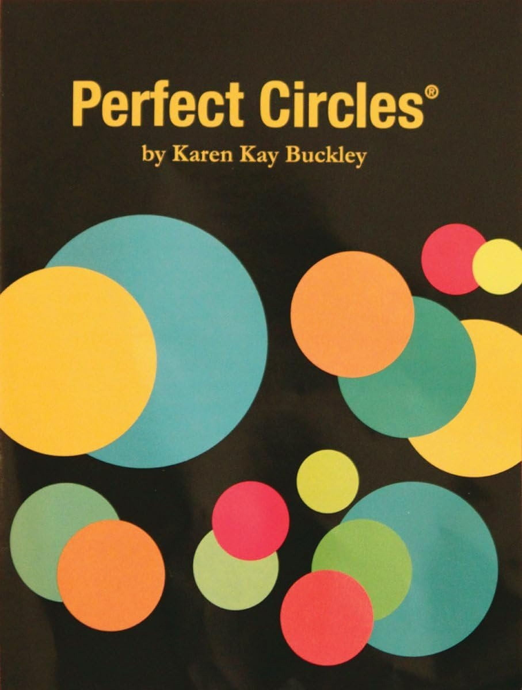 Perfect Circles 15 Sizes, 60 Heat Resistant Plastic Templates by Karen ...