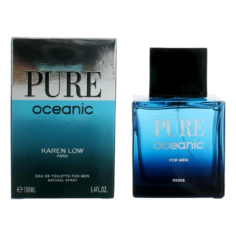 Pure Oceanic by Karen Low, 3.4 oz EDT Spray for Men - Walmart.com