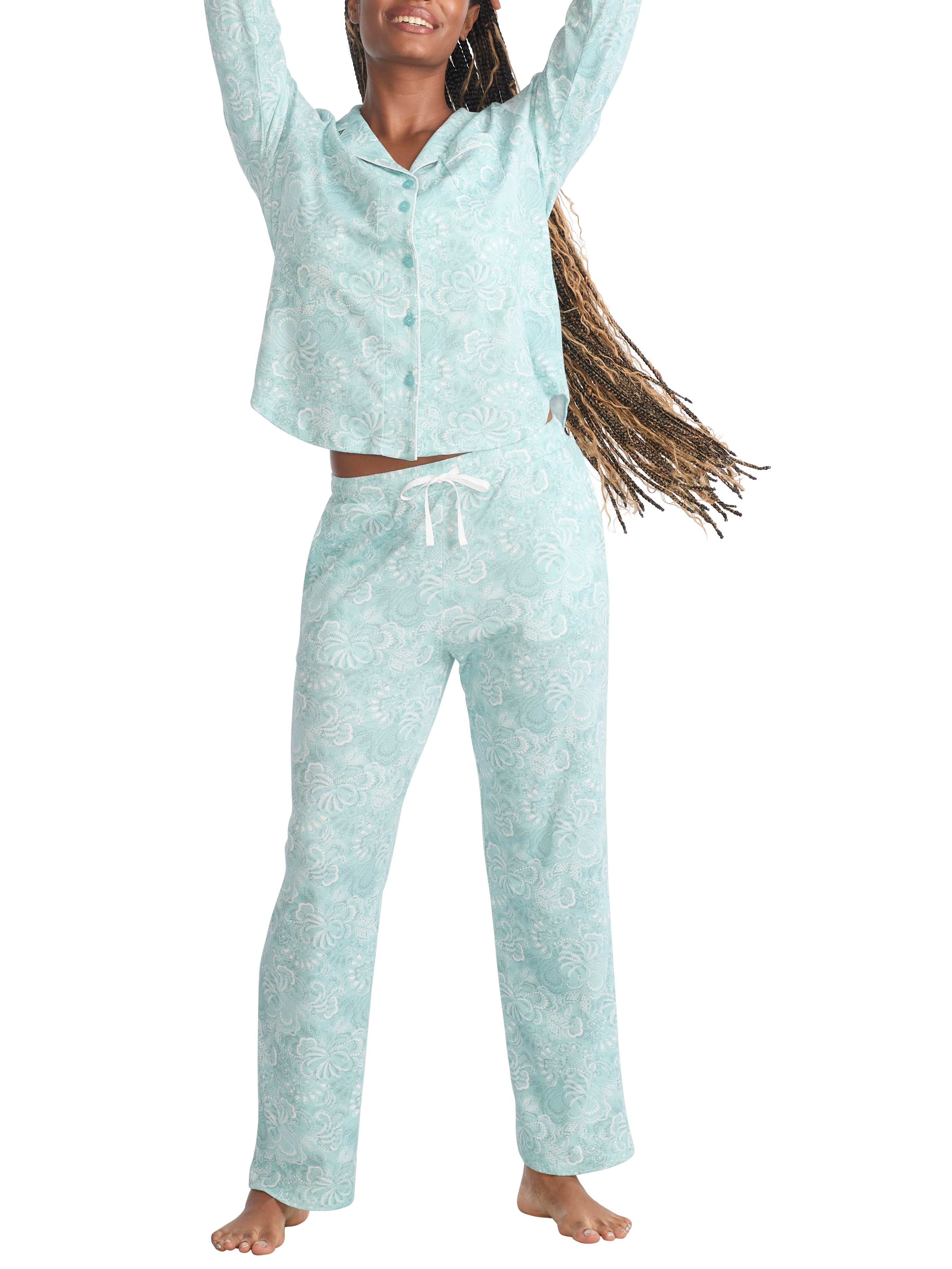 Karen Neuburger Womens Girlfriend Knit Pajama Set Style-RLK0192 ...