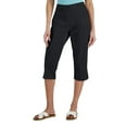 Karen Scott Women's Petite Comfort Waist High-Rise Capri Pants Deep ...