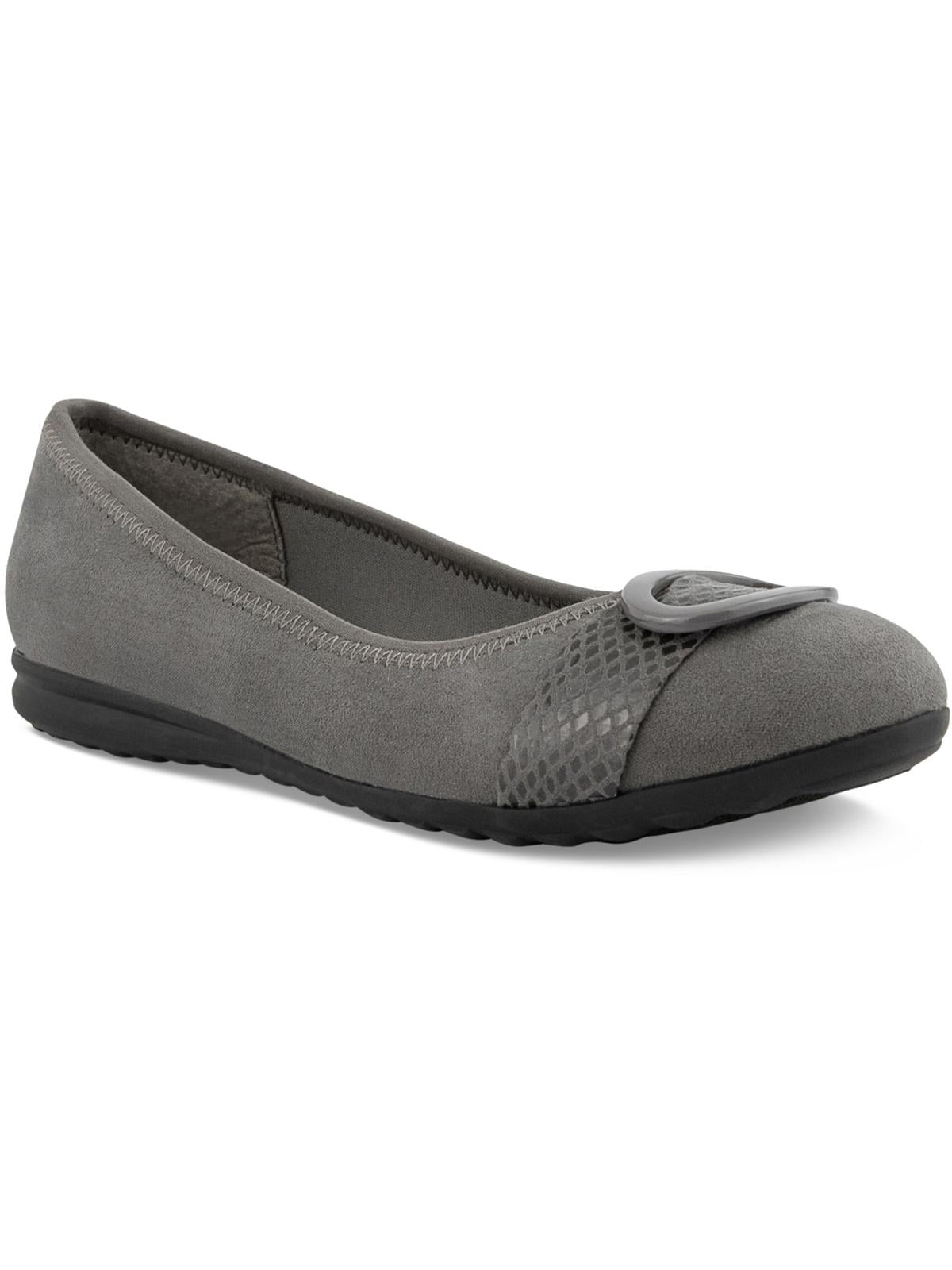 Karen Scott Womens Tashelle Faux Suede Embellished Moccasins - Walmart.com