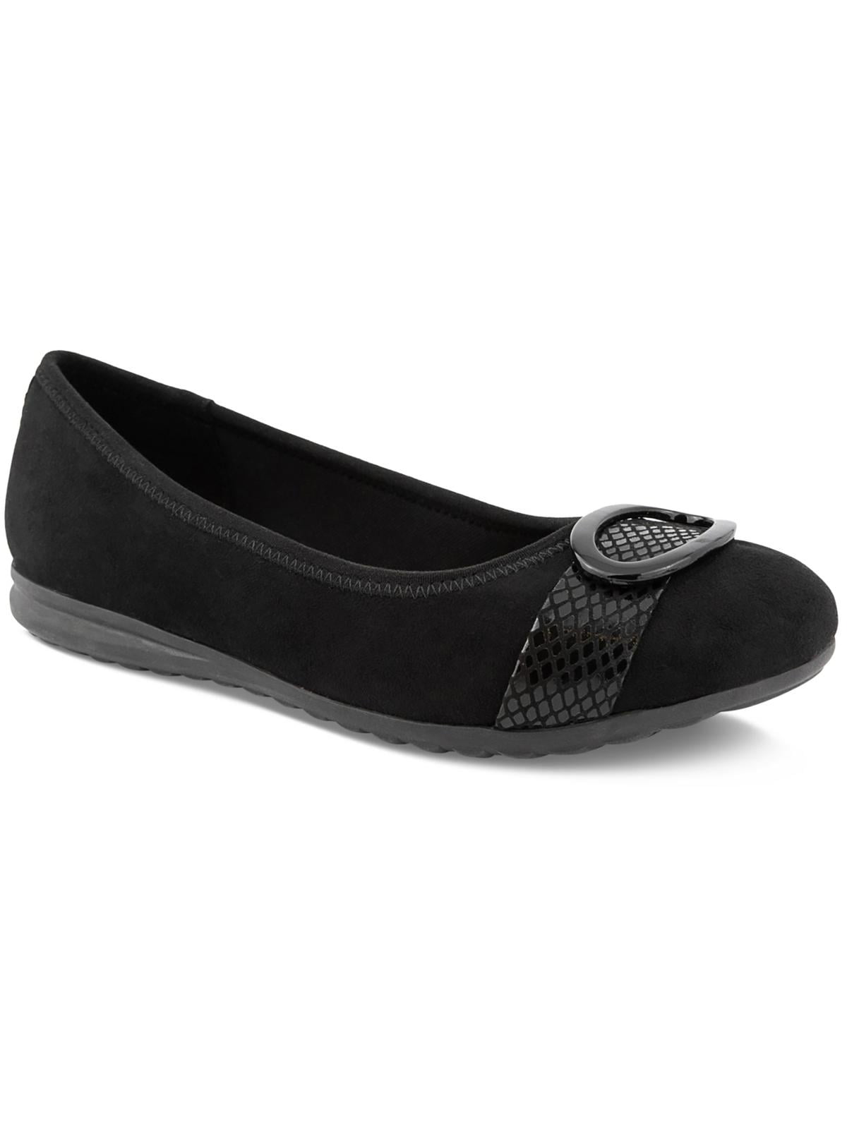 Karen Scott Womens Tashelle Faux Suede Embellished Moccasins - Walmart.com