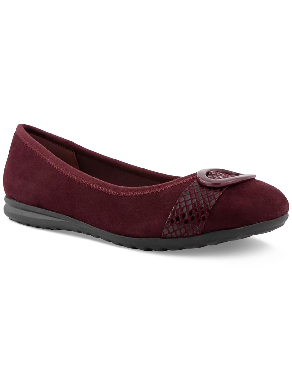 Karen Scott Womens Tashelle Faux Suede Embellished Moccasins - Walmart.com