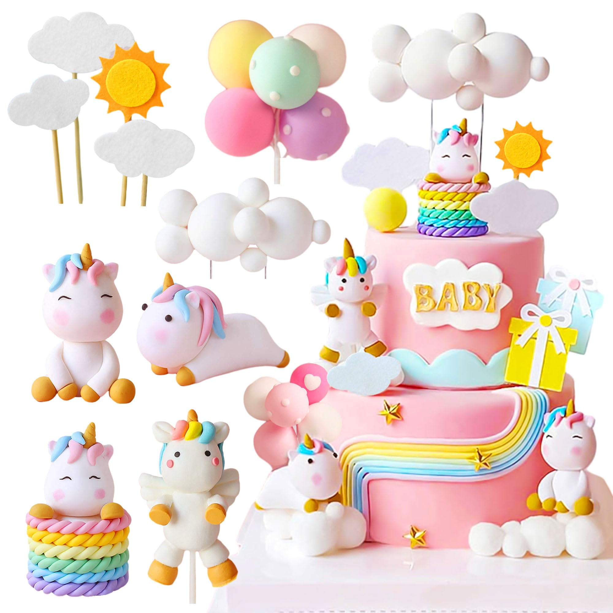 Karenhi 24 Pcs Large IFF17 Clownfish Foil Balloons Tropical Fish Party ...