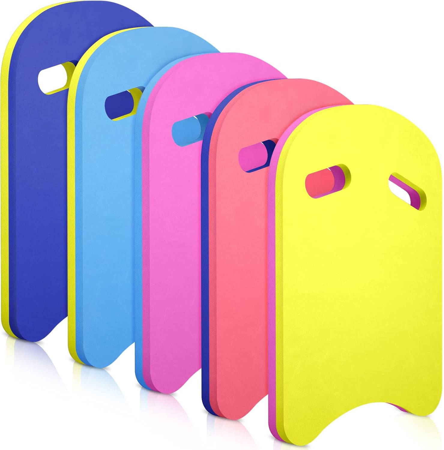 Karenhi 5 Pcs Swimming Kickboard for Adult Kids Training Aid Float Pool ...