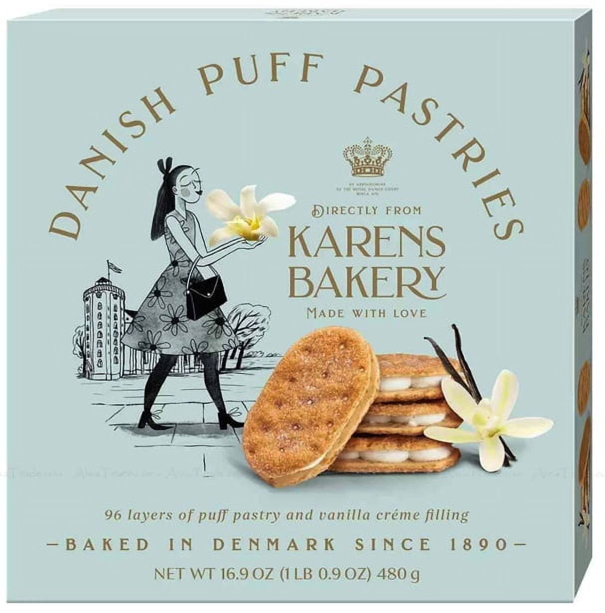 Karens Bakery Danish Puff Pastries Cookies, layers of Pastries With ...