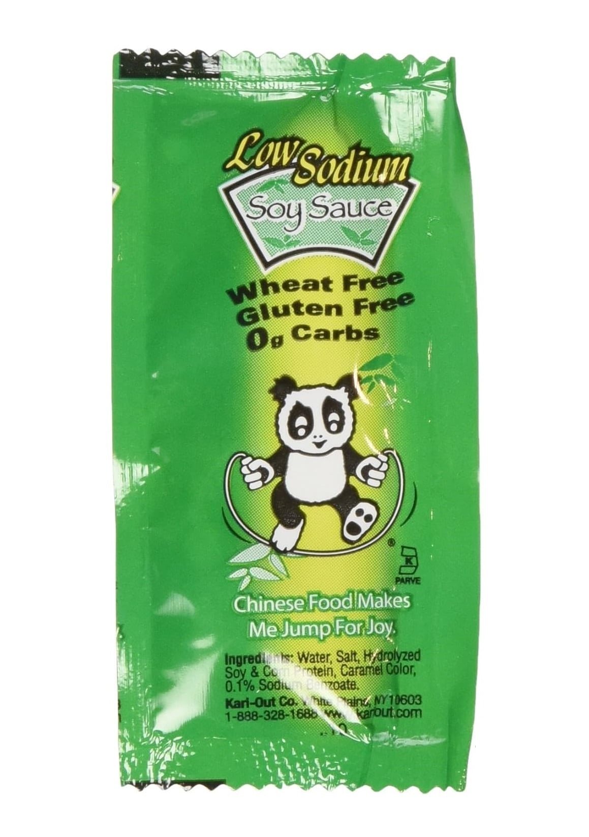 Kari-Out Soy Sauce Packets | Gluten Free | Low Sodium | 100 Count ...