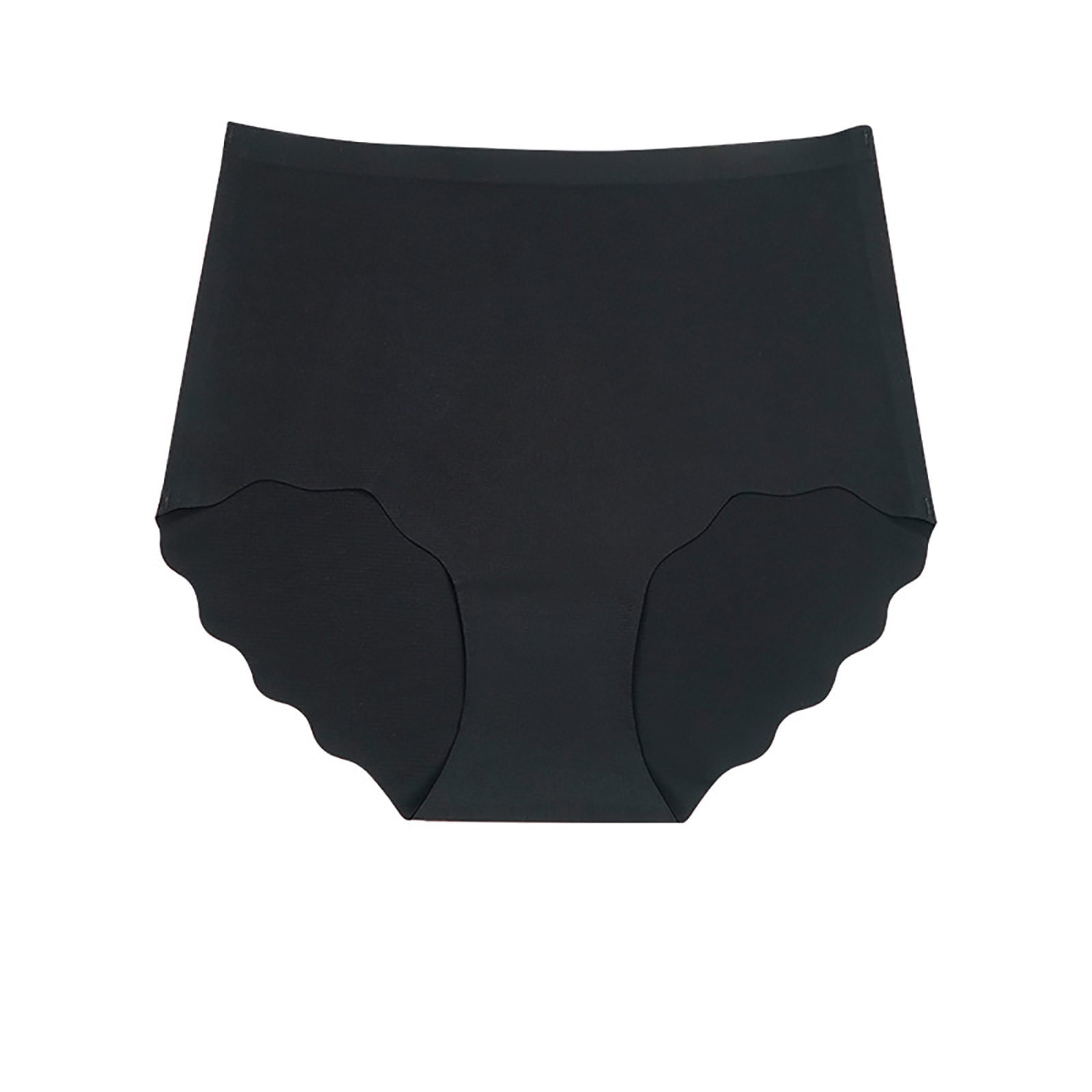Karight Seamless High Waisted Underwear for Women Cheeky Underwear Wave ...