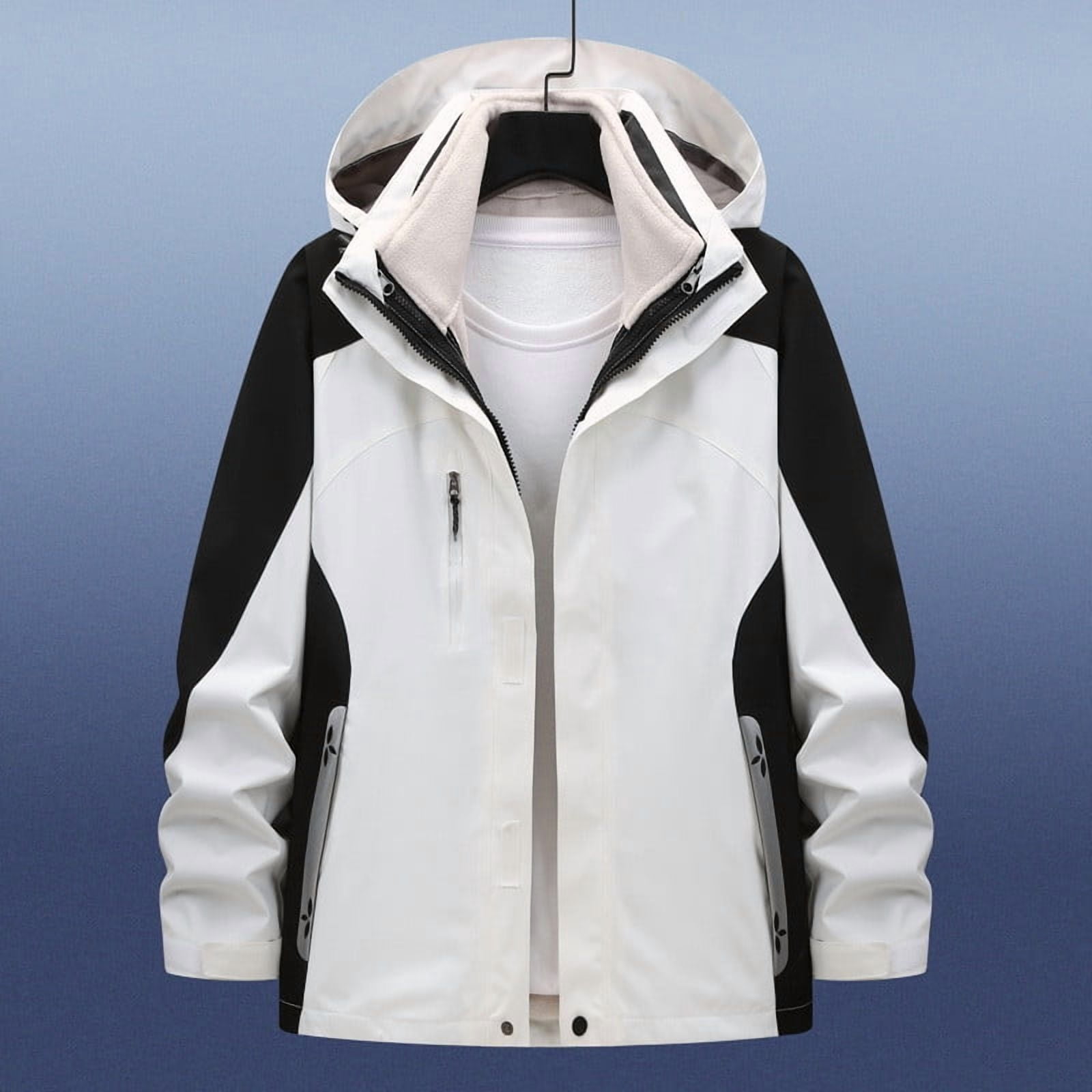 Karight Winter Rain Jackets Men Women Outdoor Removable Inner Liner ...