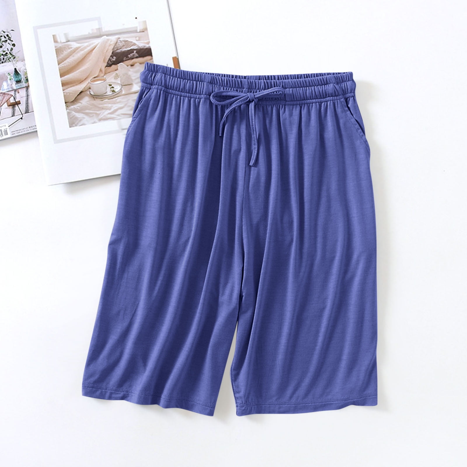 Karight Women's Soft Sleep Pajama Shorts Modal Cotton Loungewear Pjs ...