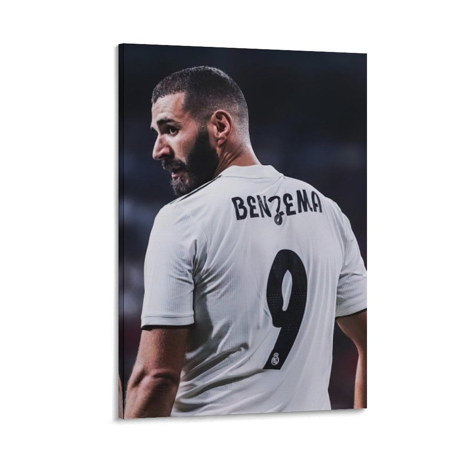 Karim Benzema Canvas Poster Picture Print Wall Art Poster Painting ...