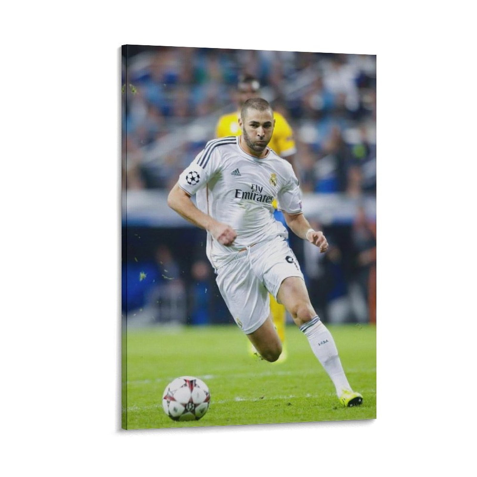 Karim Benzema Canvas Poster Room Aesthetic Poster Print Art Wall ...