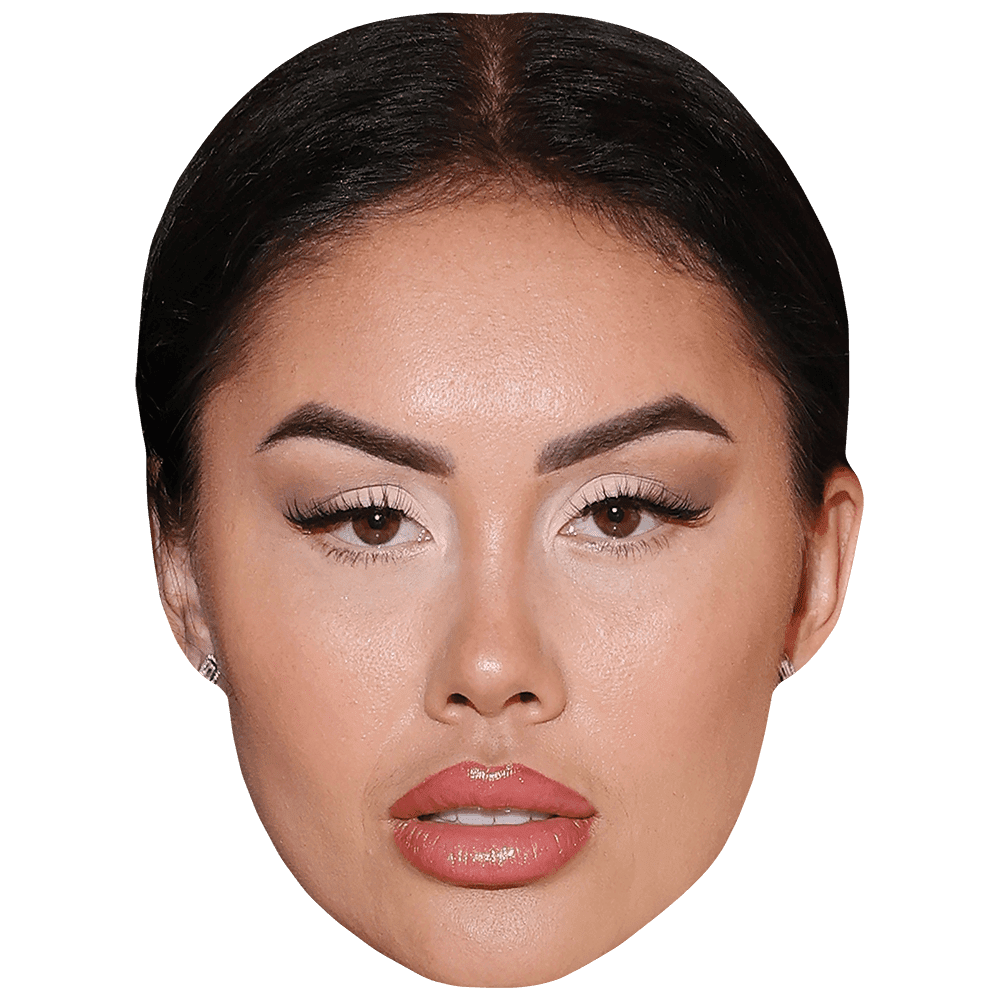 Karin Chiche (Pout) Celebrity Mask, Flat Card Face, Fancy Dress Mask ...