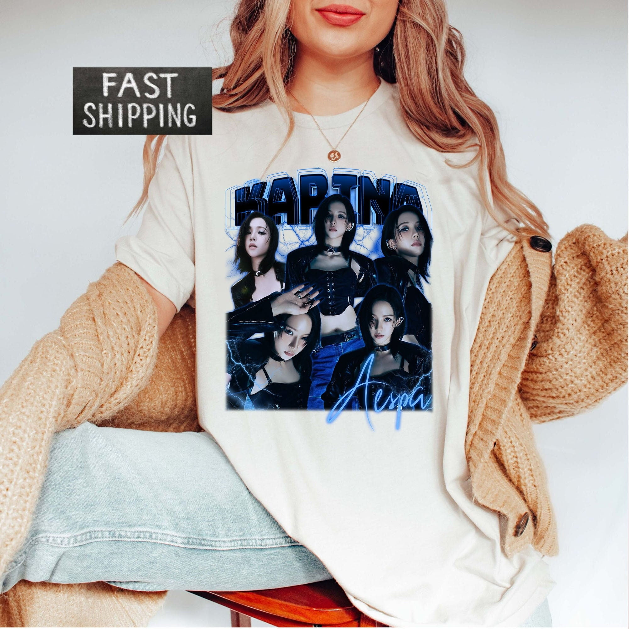 Karina Aespa Drama Vintage Shirt, Aespa Kpop Vintage Shirt, Drama Album ...