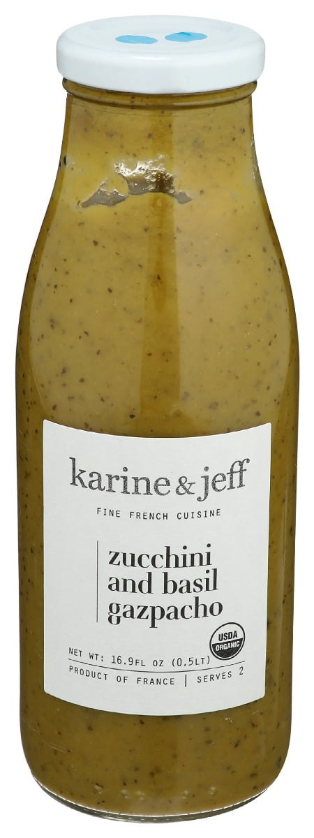 Karine & Jeff: Zucchini And Basil Gazpacho, 16.9 Fo - Walmart.com