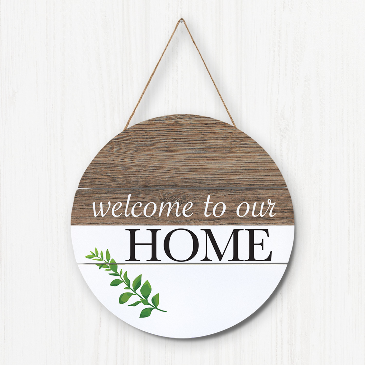 Karisma Decor - "Welcome to our Home" Sign for Front Door, Ideal ...