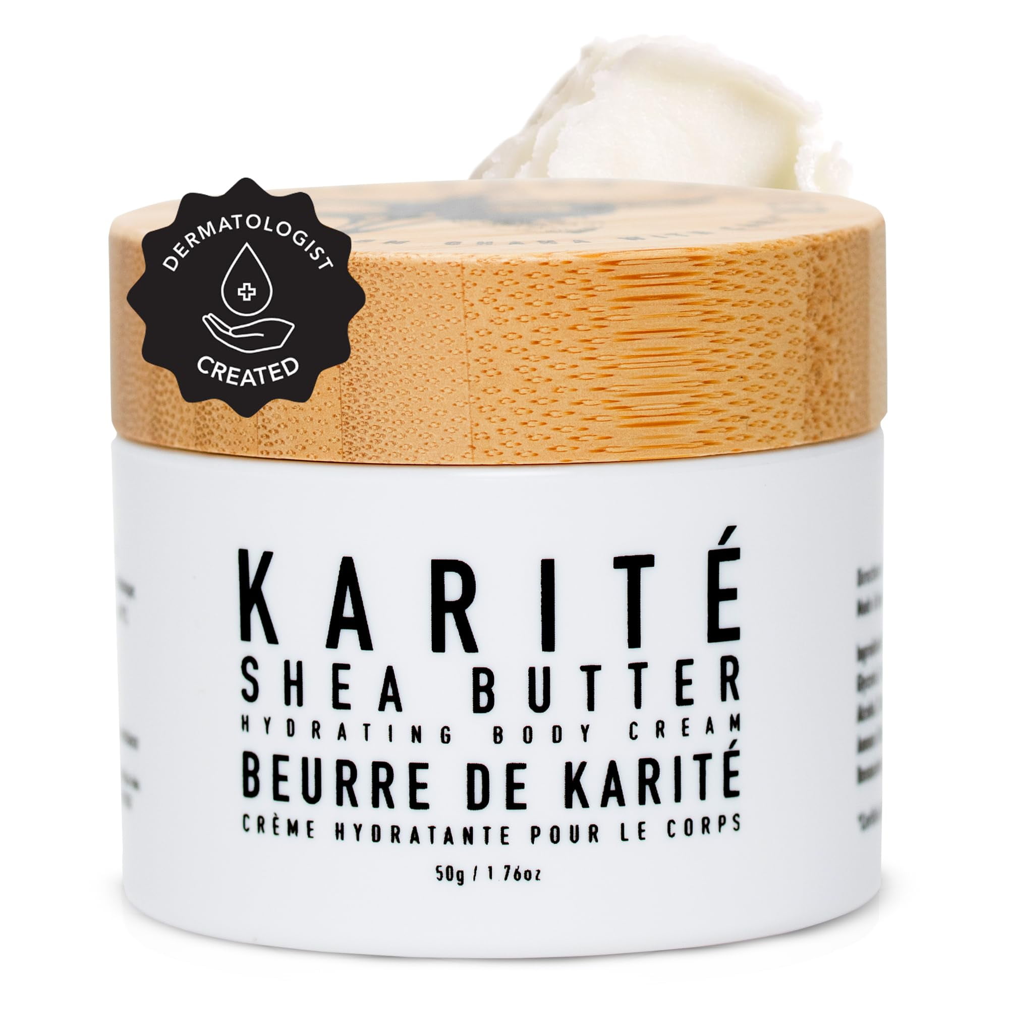 Karité Crème Corps Mini Shea Butter Body Cream | Moisturizer for Dry ...