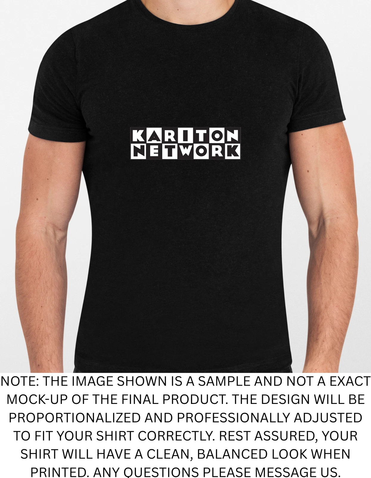 Kariton Network Spoof Graphic T Shirt Men or Women NEW - Walmart.com