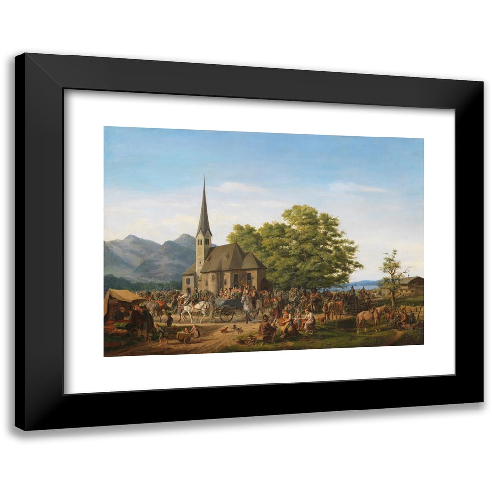 Karl Altmann 18x14 Black Modern Framed Museum Art Print Titled - St ...