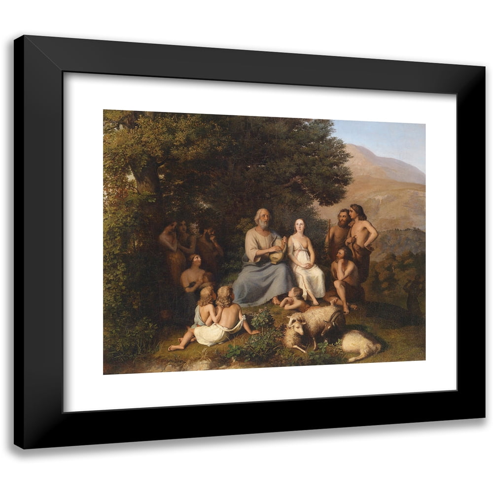 Karl Becker 17x15 Black Modern Framed Museum Art Print Titled - Homer ...