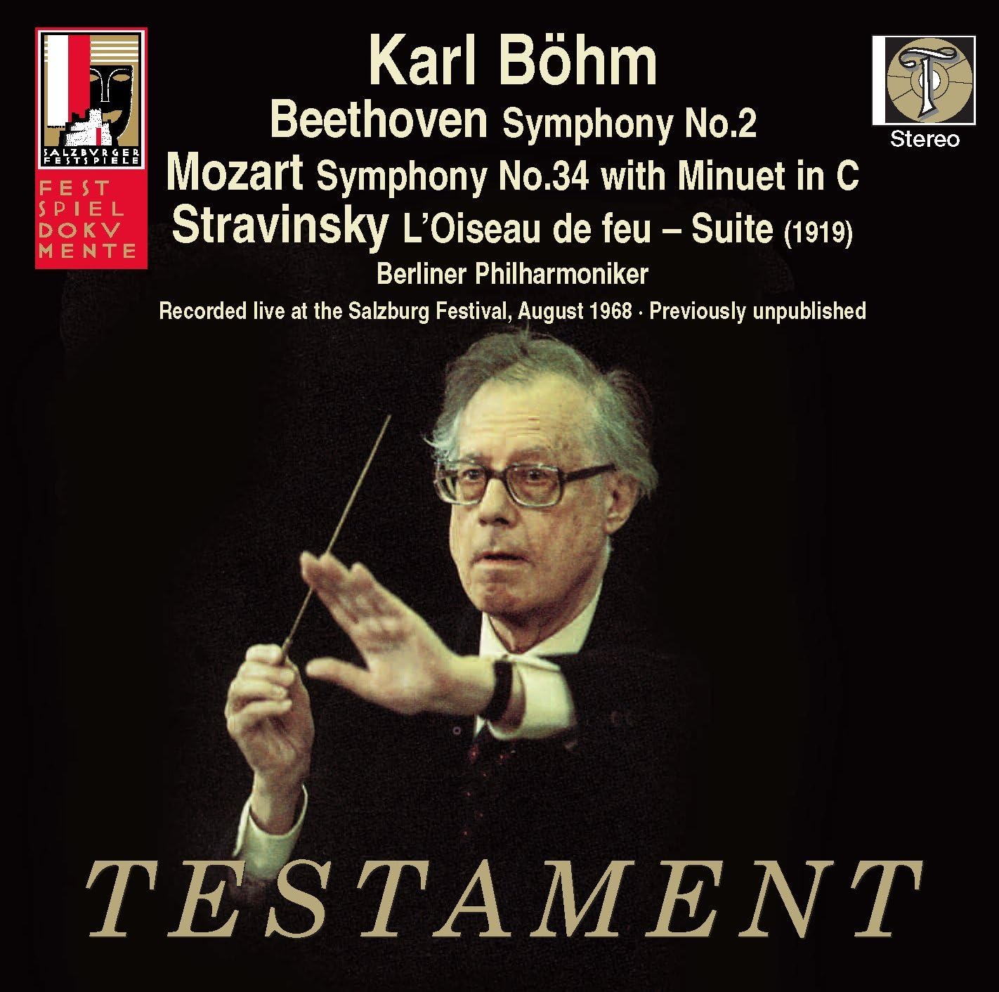 Karl Bohm.Berline Beethoven: Symphony No.2 In D. Op.36. Mozart ...