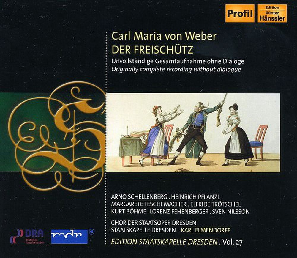 Karl Elmendorff - Der Freischutz 27 - Music & Performance - CD ...