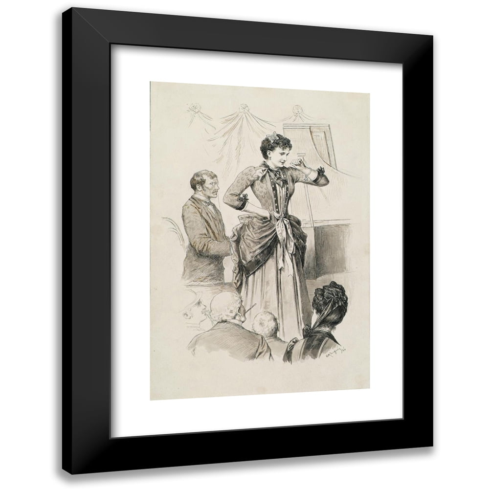 Karl Karger 11x14 Black Modern Framed Museum Art Print Titled ...