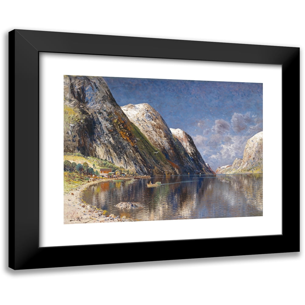 Karl Kaufmann 18x14 Black Modern Framed Museum Art Print Titled ...