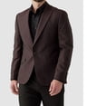 Karl Lagerfeld Paris Men Breasted Herringbone Modern Jacket Blazer Red ...