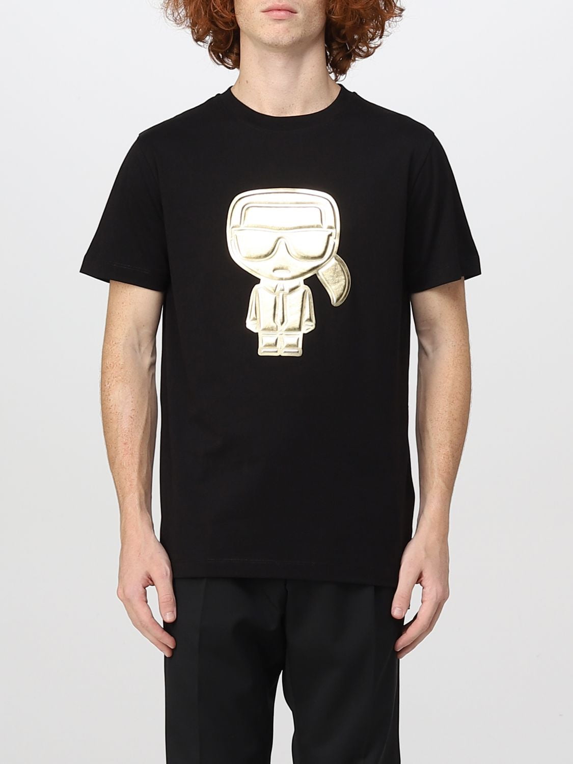 Karl Lagerfeld T-Shirt Men Gold Men - Walmart.com