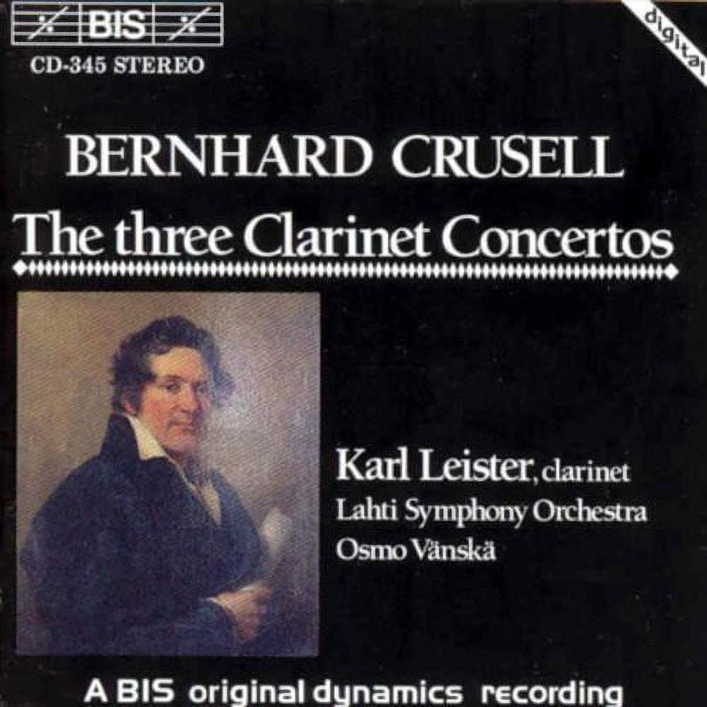 Karl Leister - 3 Clarinet Concertos - Music & Performance - CD ...