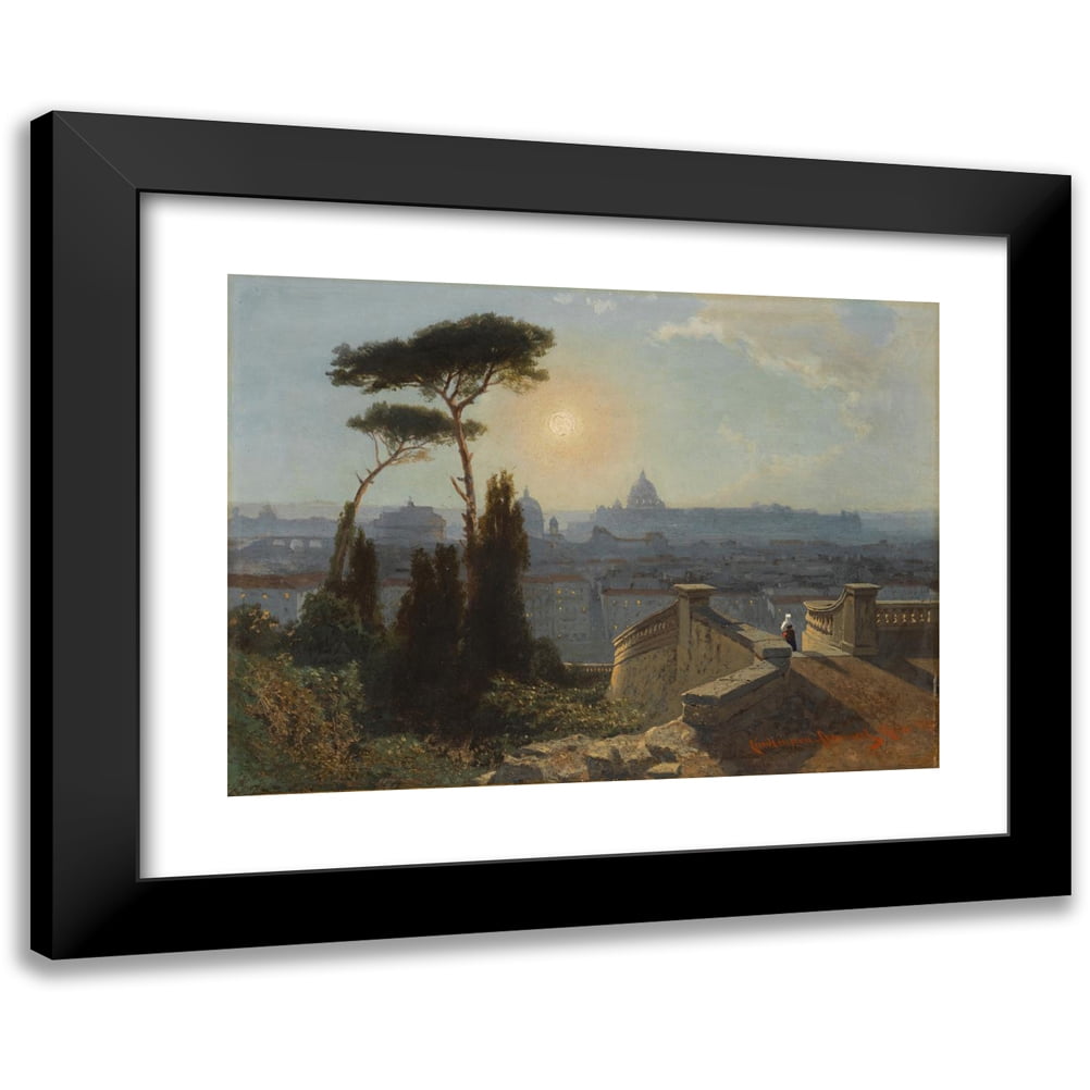 Karl Lindemann-Frommel 14x11 Black Modern Framed Museum Art Print ...