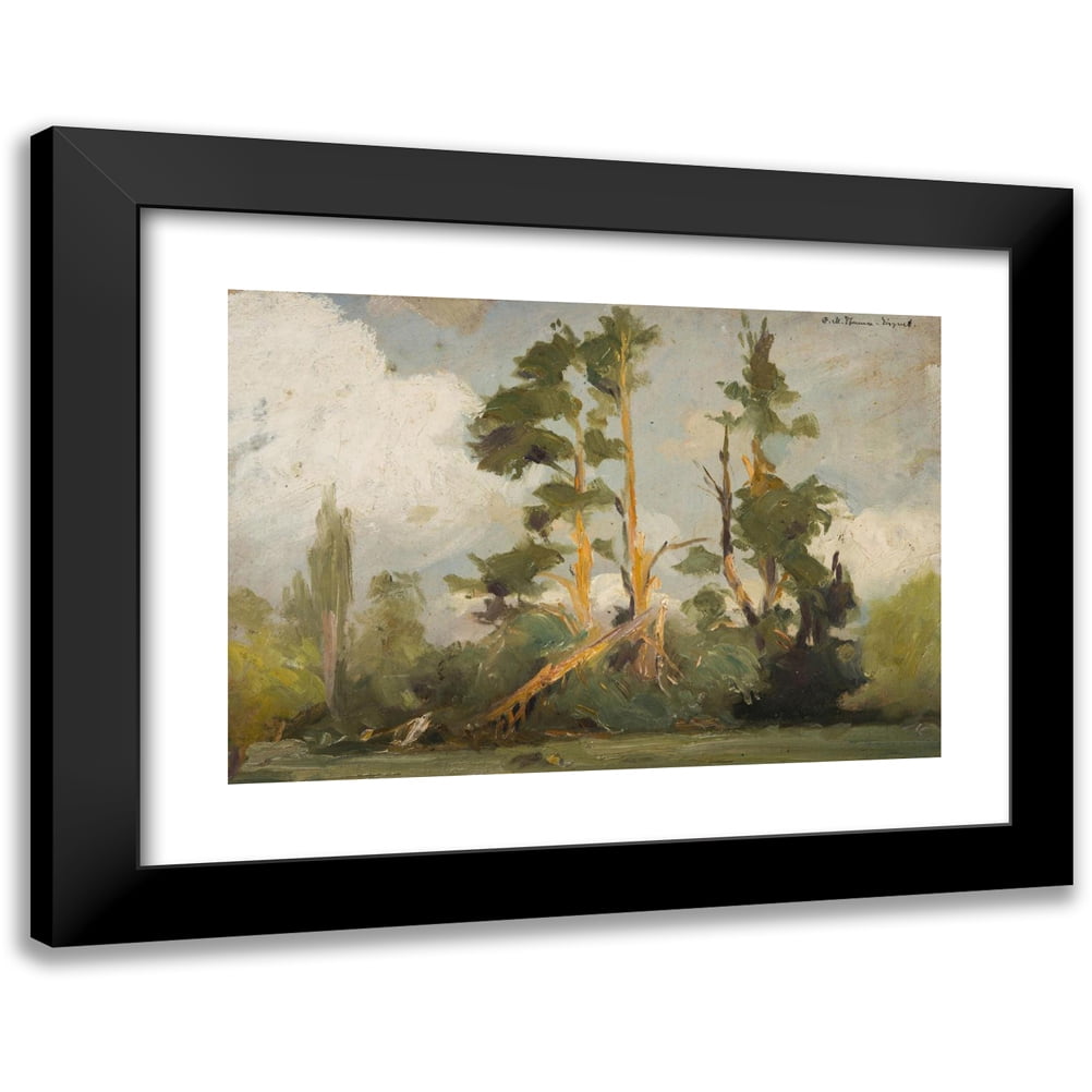 Karl Maria Thuma 24x18 Black Modern Framed Museum Art Print Titled ...