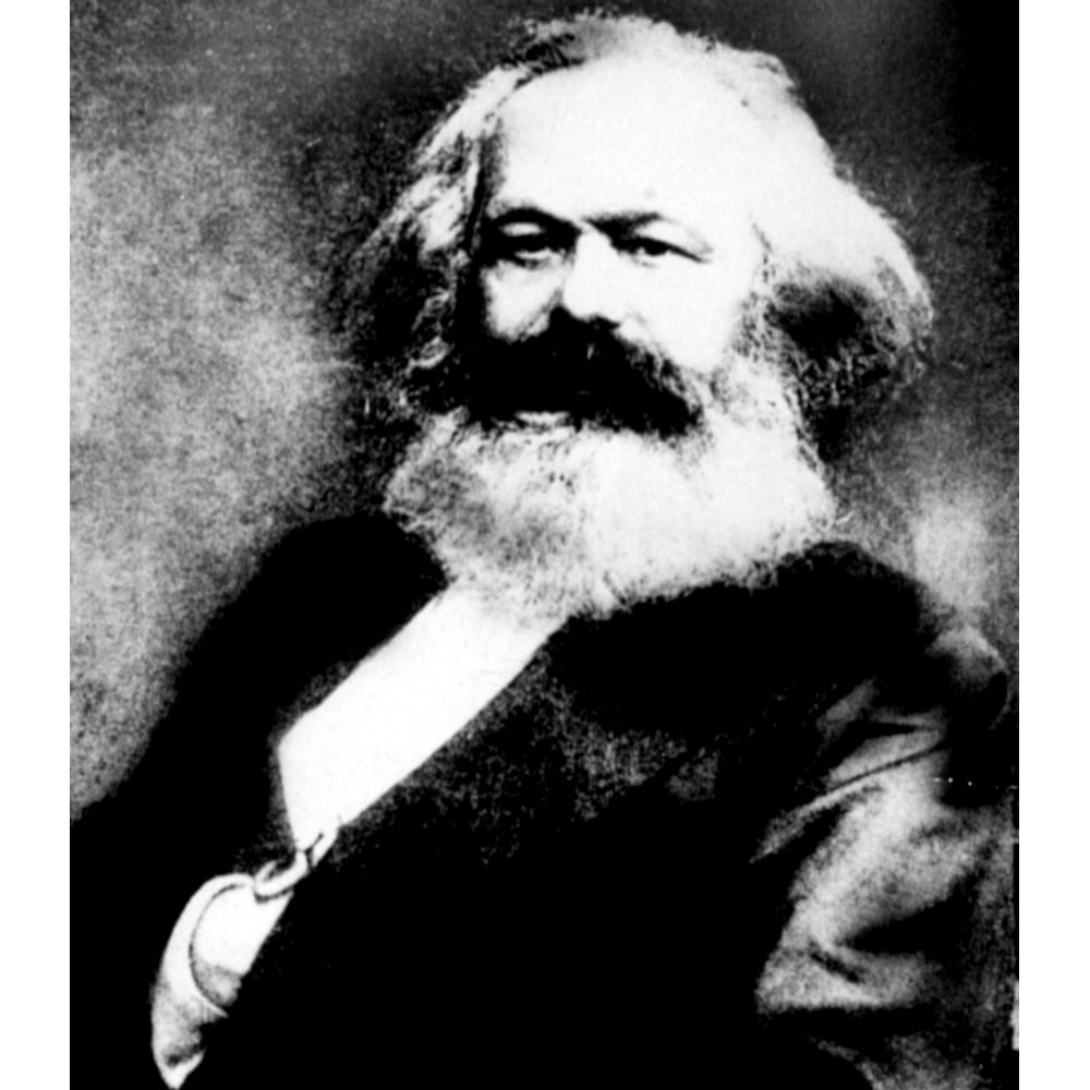 Karl Marx. Courtesy Csu Archives Everett Collection History (18 x 24 ...