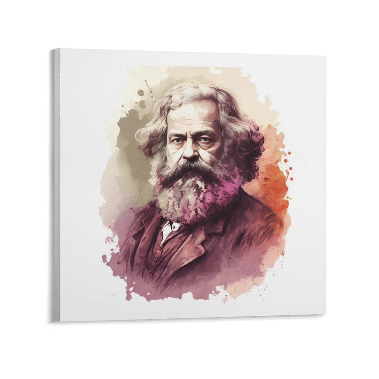 Karl Marx Portraits Poster Posters Art Print Wall Photo Paint Poster ...