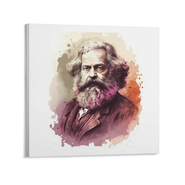 Karl Marx Portraits Poster Posters Art Print Wall Photo Paint Poster ...