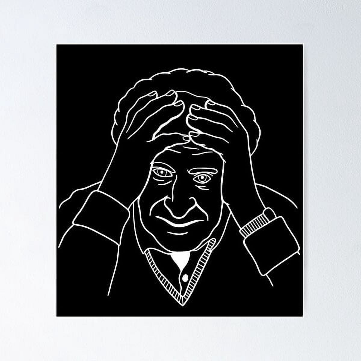 Karl Popper Line Art Portrait - Philosophy Teacher - Bw Edition Poster ...
