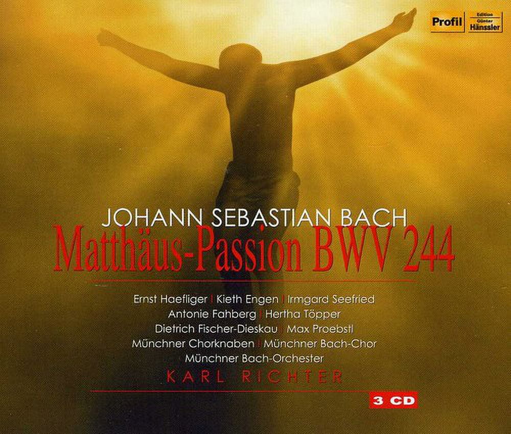 Karl Richter - Matthaus-Passion BWV 244 - Music & Performance - CD - Walmart.com