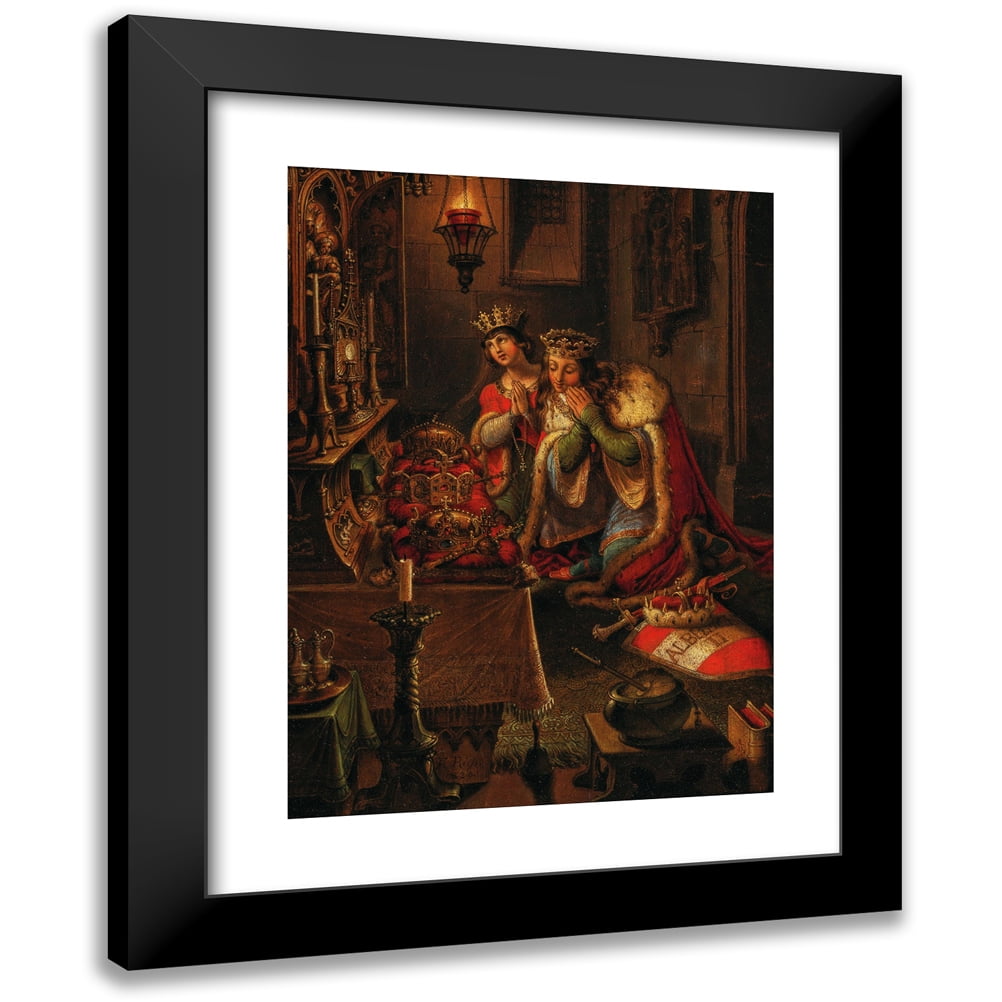 Karl Russ 11x14 Black Modern Framed Museum Art Print Titled - King ...