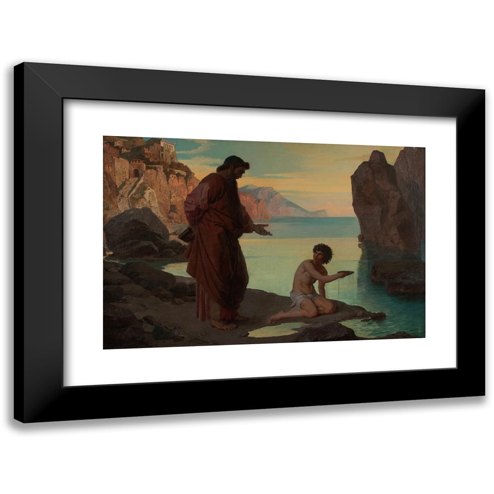 Karl Schönbrunner 14x11 Black Modern Framed Museum Art Print Titled ...