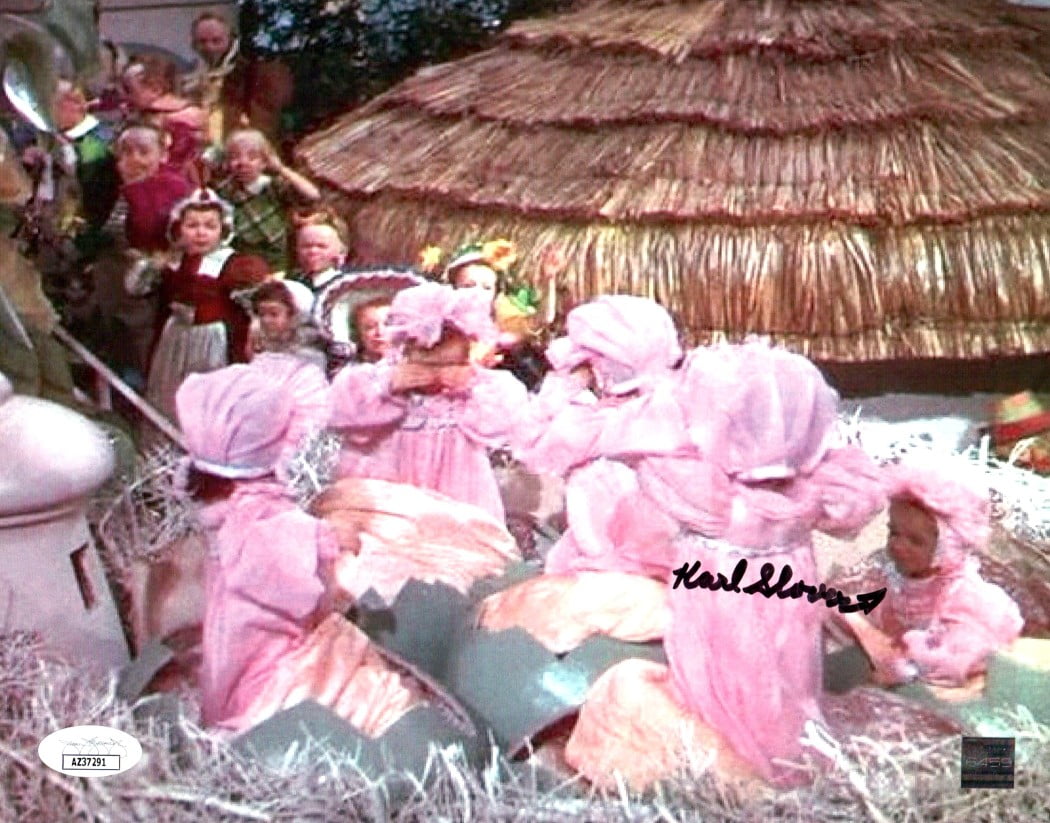 Karl Slover Signed Autographed 8X10 Photo Wizard of Oz Munchkin JSA ...