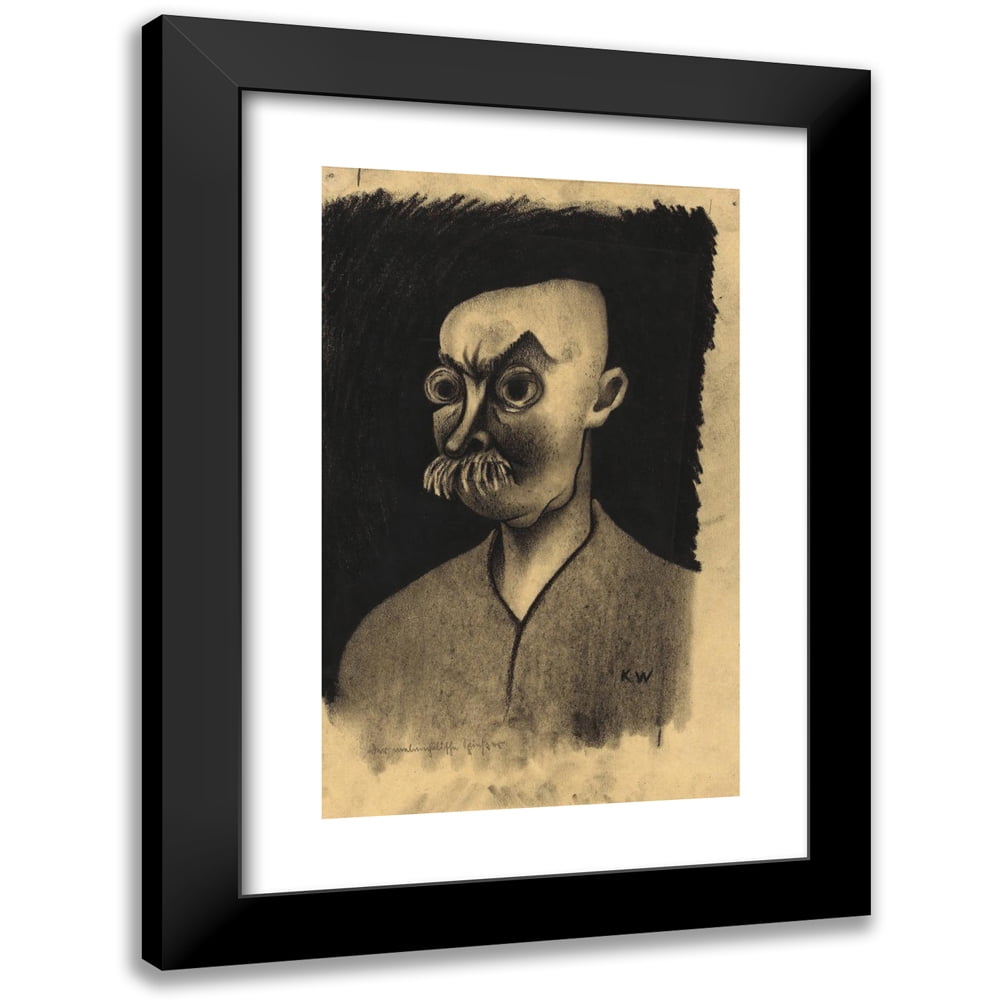 Karl Wiener 11x14 Black Modern Framed Museum Art Print Titled ...