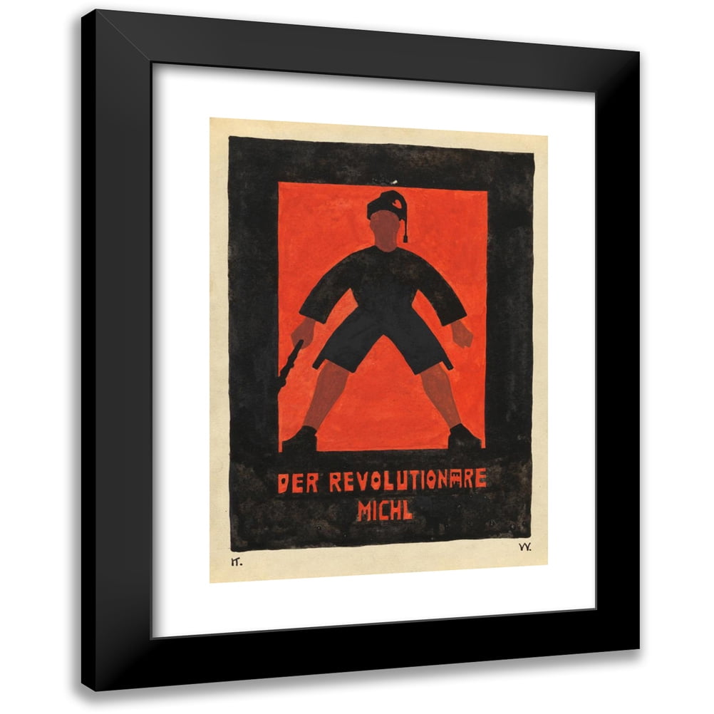 Karl Wiener 11x14 Black Modern Framed Museum Art Print Titled - The ...