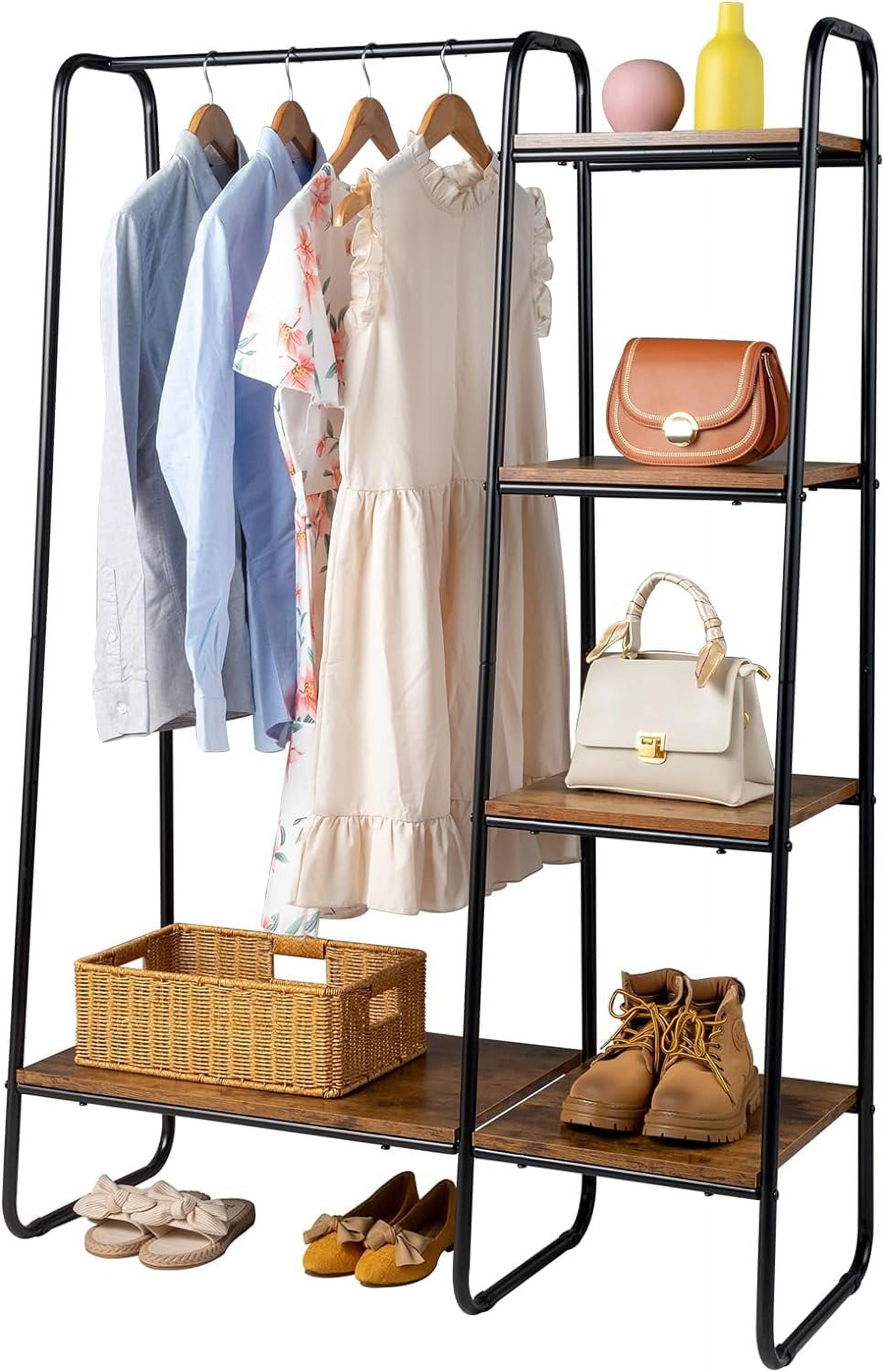 Karl home Clothes Rack Clothing Rack, Freestanding Garment Rack Coat ...